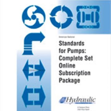 Complete Set Bundle- Hardcopy and Web-based Subscription - ANSI/HI Pump Standards - Pumps.org