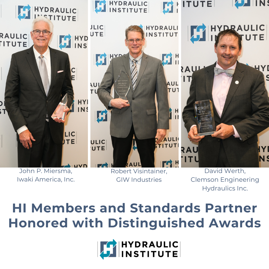 Hydraulic Institute Celebrates Industry Leaders at 2024 Annual ...